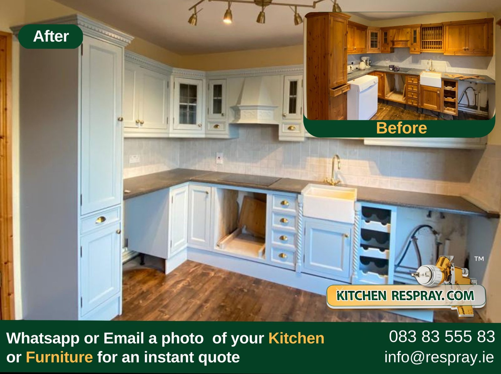 Kitchens - Respray Photos