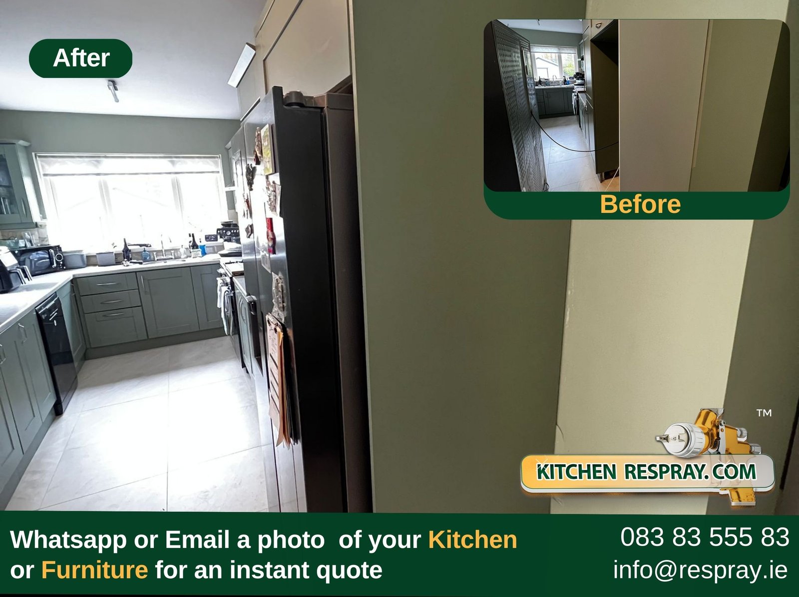Kitchens - Respray Photos