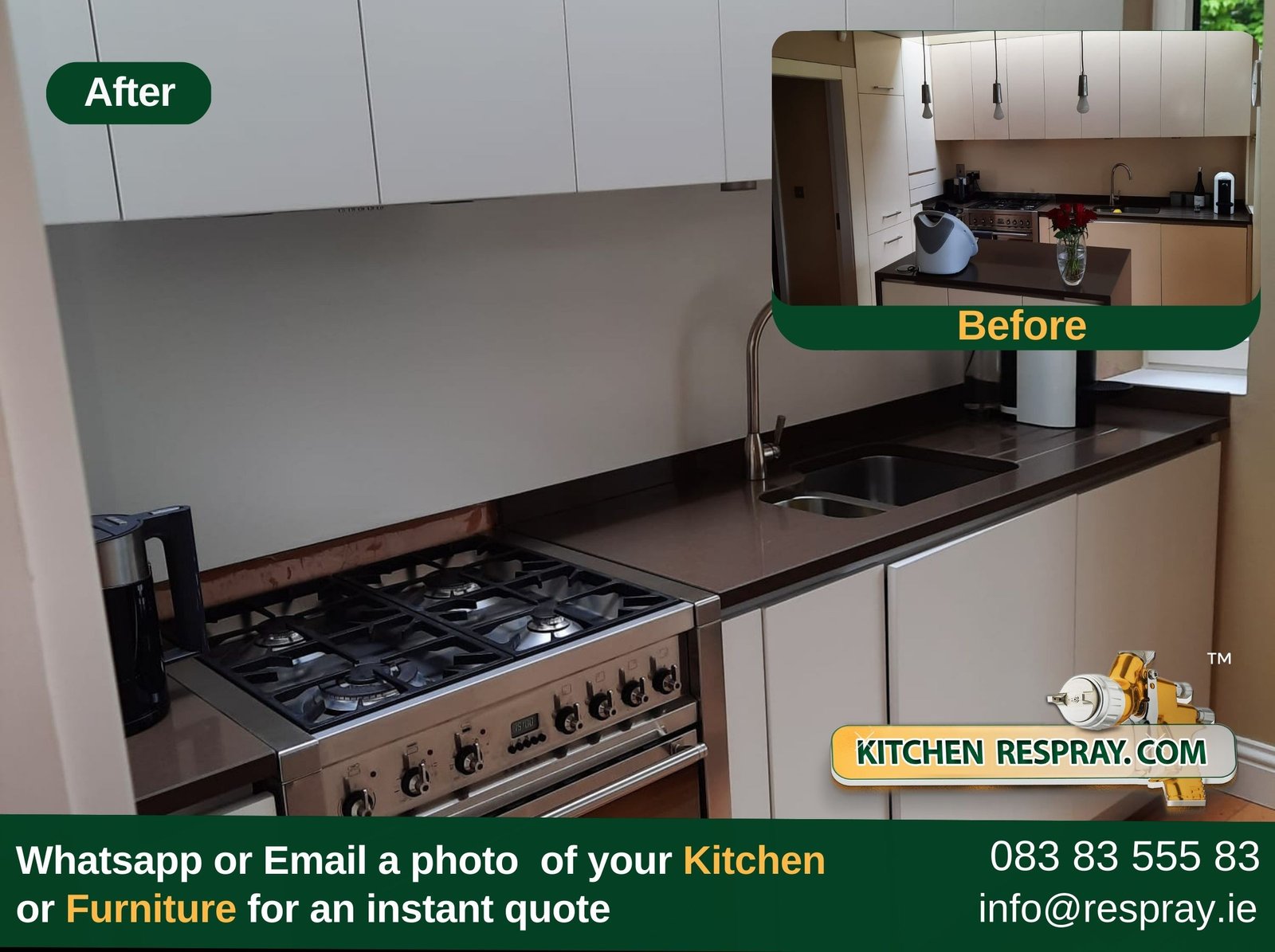 Kitchens - Respray Photos